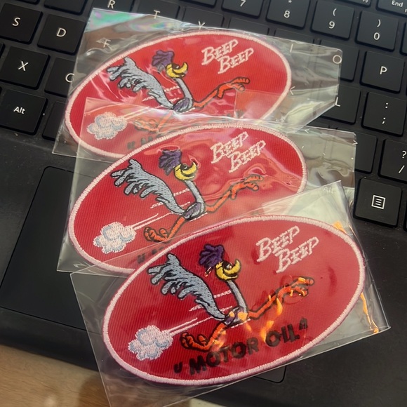 Accessories | 3 Road Runner Patch Iron On Looney Tunes Cartoon Diy ...